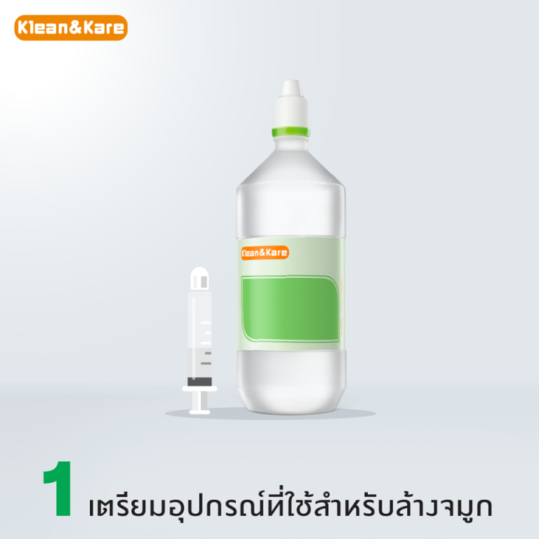 Nasal Irrigation with Saline Solution – ANB LAB