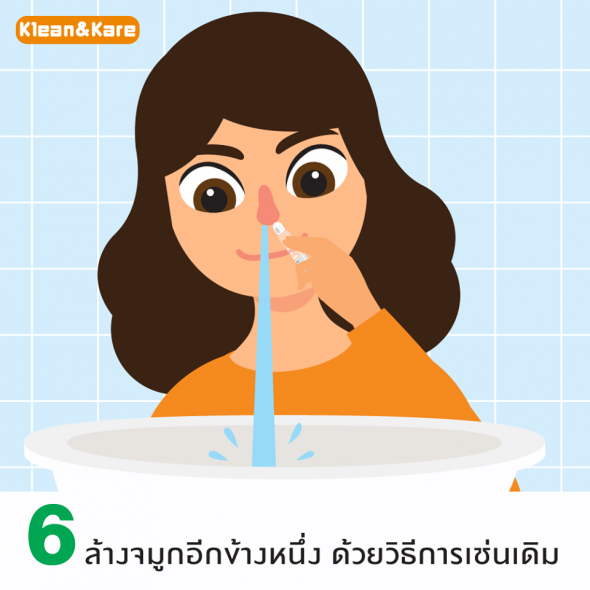 Nasal Irrigation with Saline Solution – ANB LAB